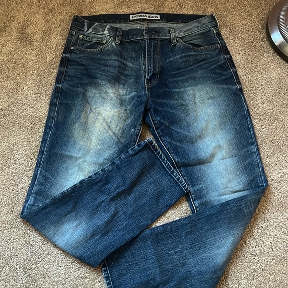 Express | Jeans | Mens Discolored Express Jeans | Poshmark